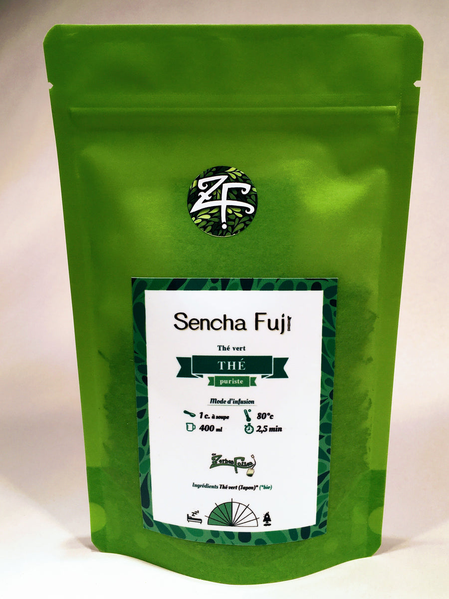 Sencha Fuji, thé vert japonais – Les Zerbes Folles
